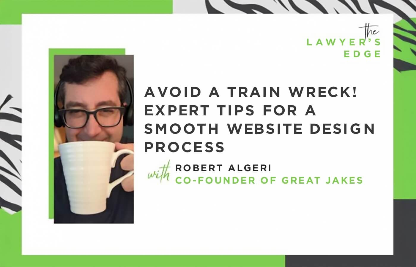 The Lawyers' Edge Interview with Robert Algeri