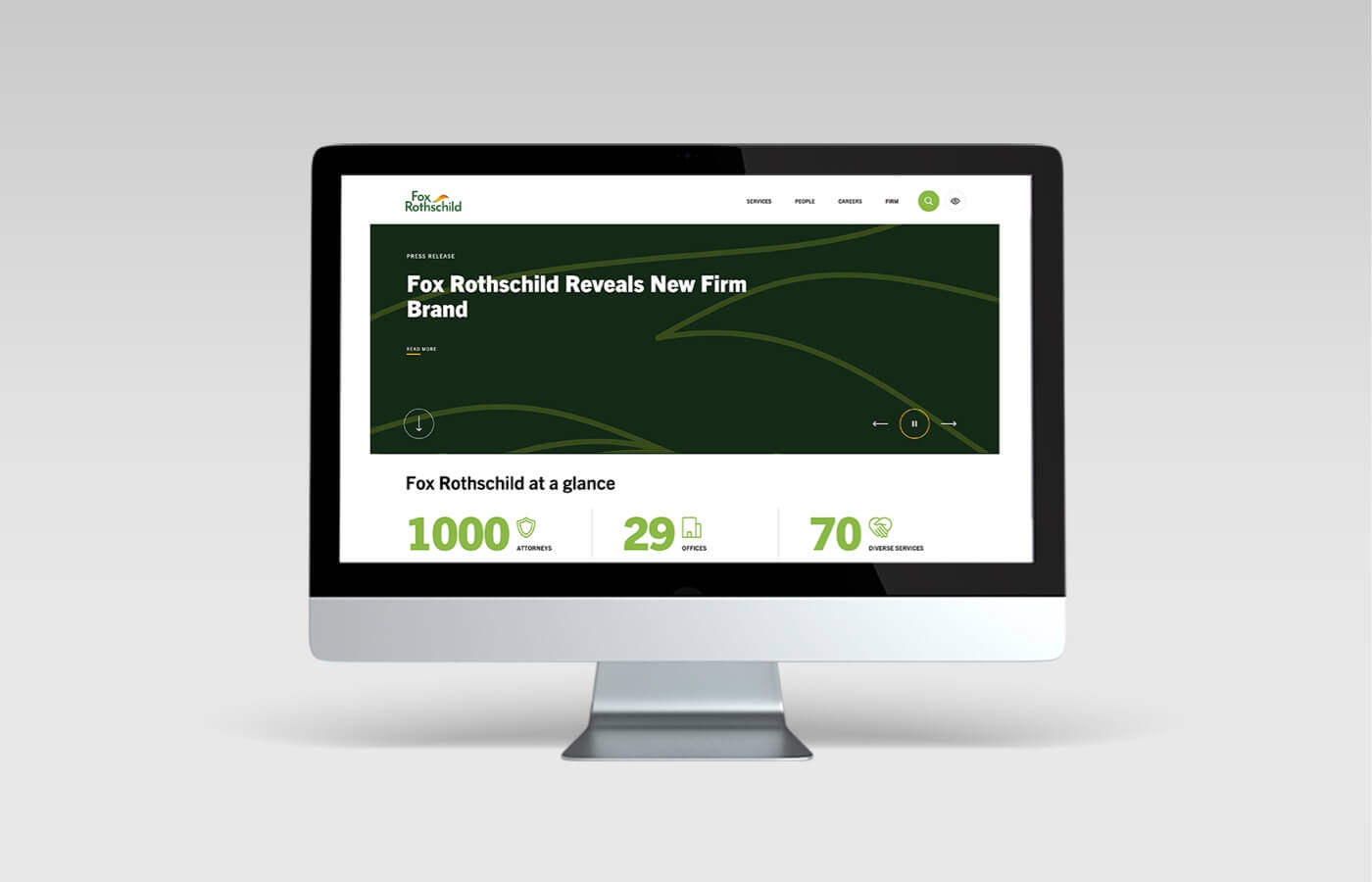 Fox Rothschild Site Revamped with New Branding